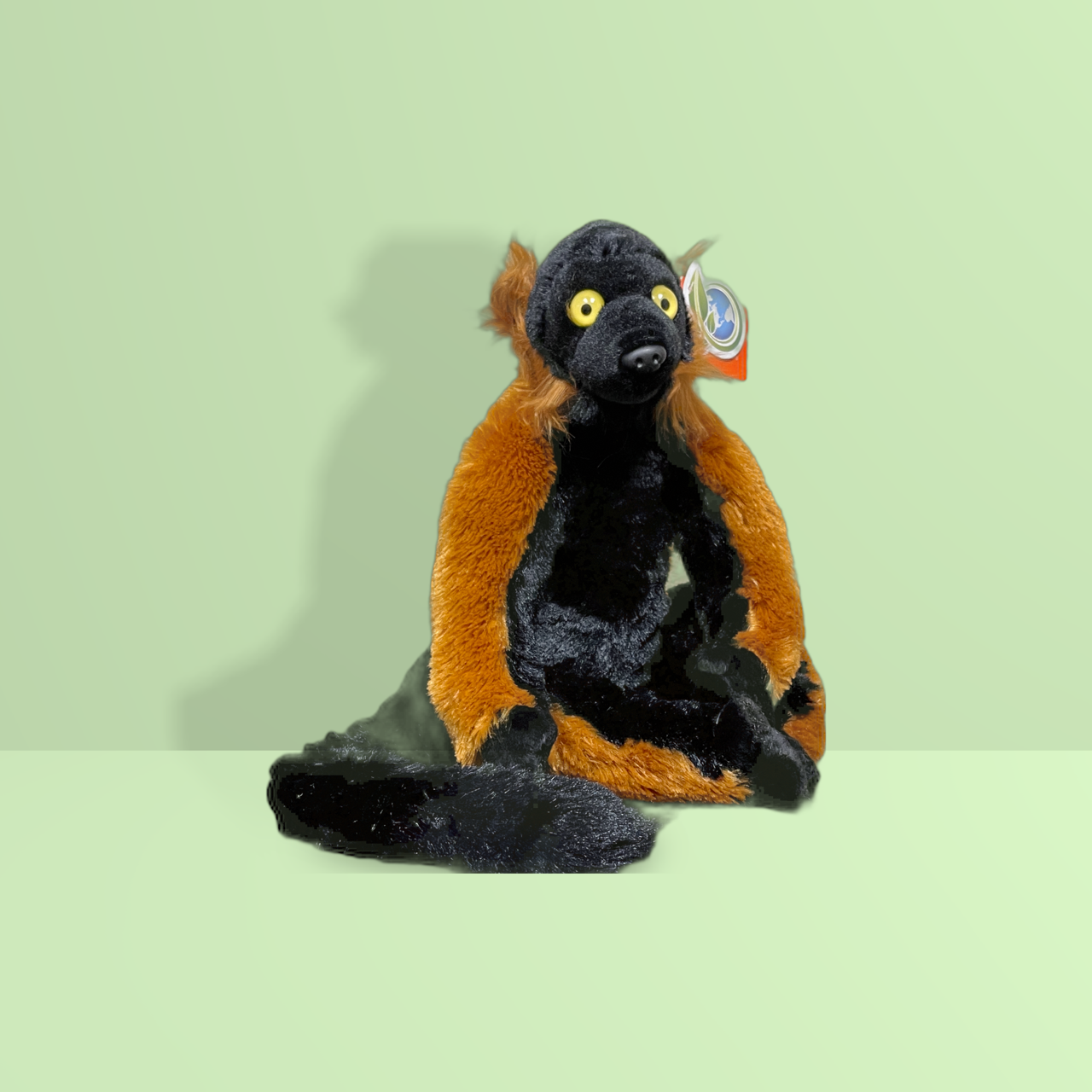 Red Ruffed Lemur Stuffed Animal